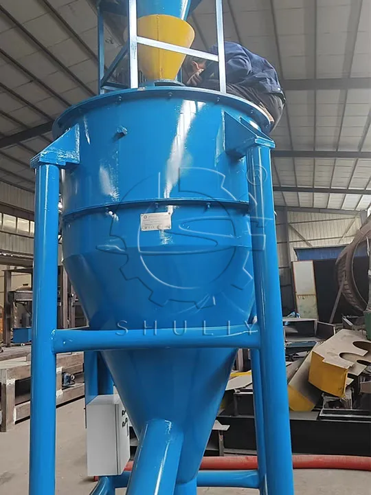 Machine de séparation de fibres pour le recyclage du caoutchouc ...